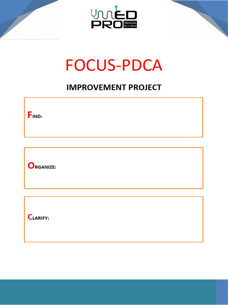 Focus Pdca | PDF