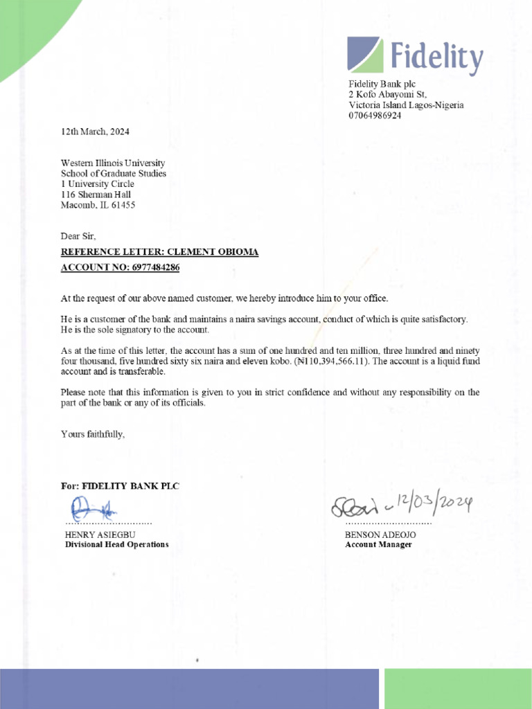 004874300999fidelty Clement | PDF