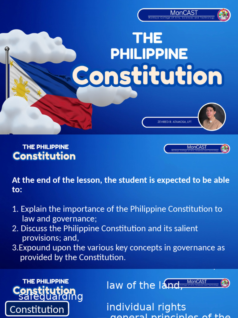 Overview of the 1987 Philippine Constitution | PDF | Constitution ...