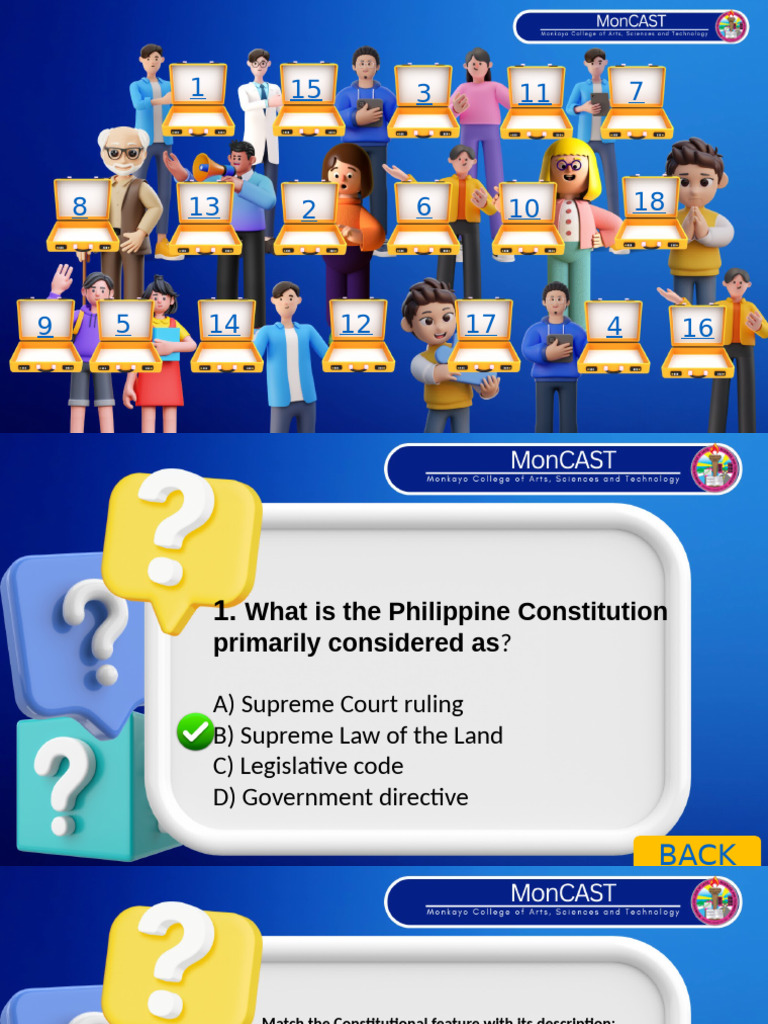 Chapter 4 - (Assessment) Constitution | PDF | Constitution | Government