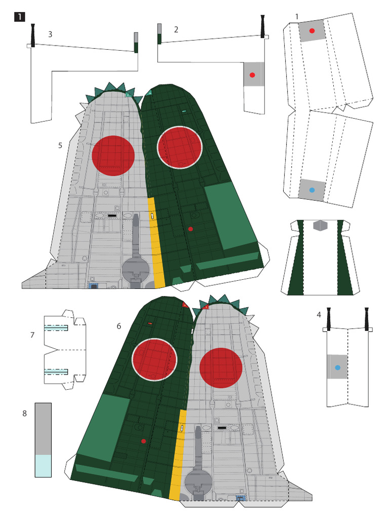 Mitsubishi A6M Zero (Kit) | PDF
