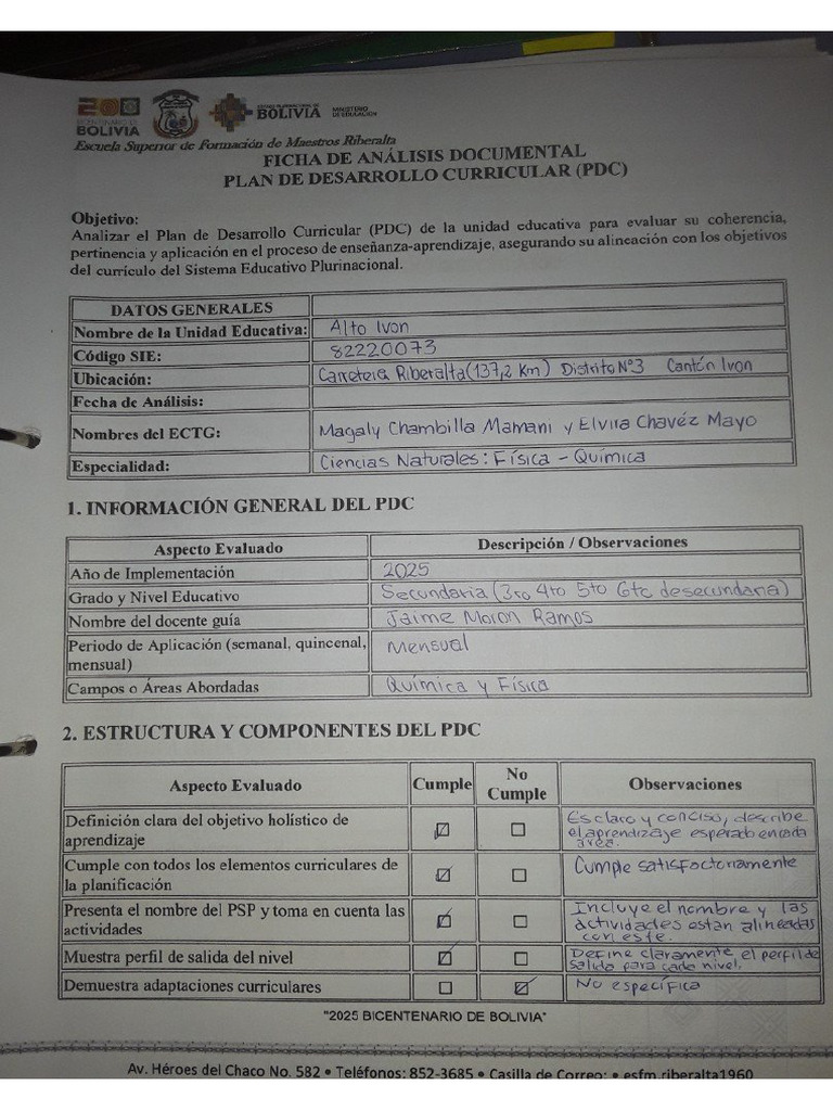 Ficha de Analisis Documental - 080120 | PDF