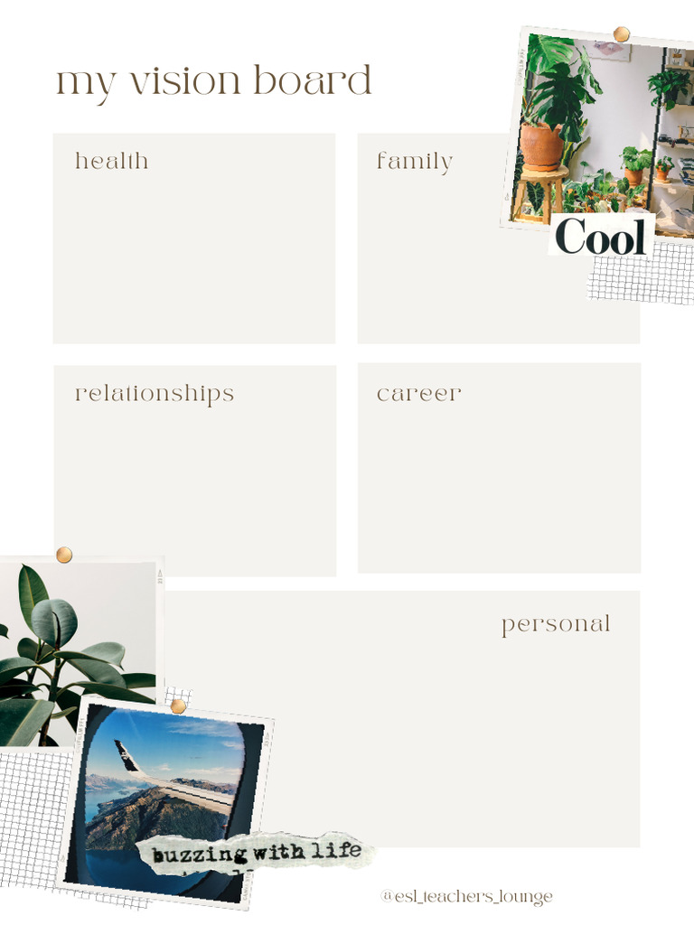 ETL Vision Board Template | PDF