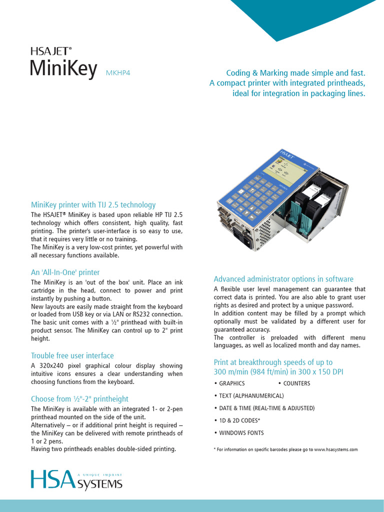 MiniKey Printer User Guide | PDF | Printer (Computing) | Computer Keyboard