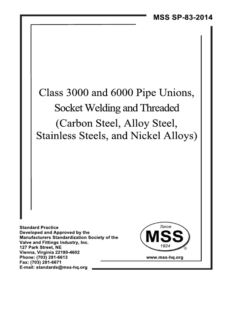 Mss SP 83 Union THRD | PDF