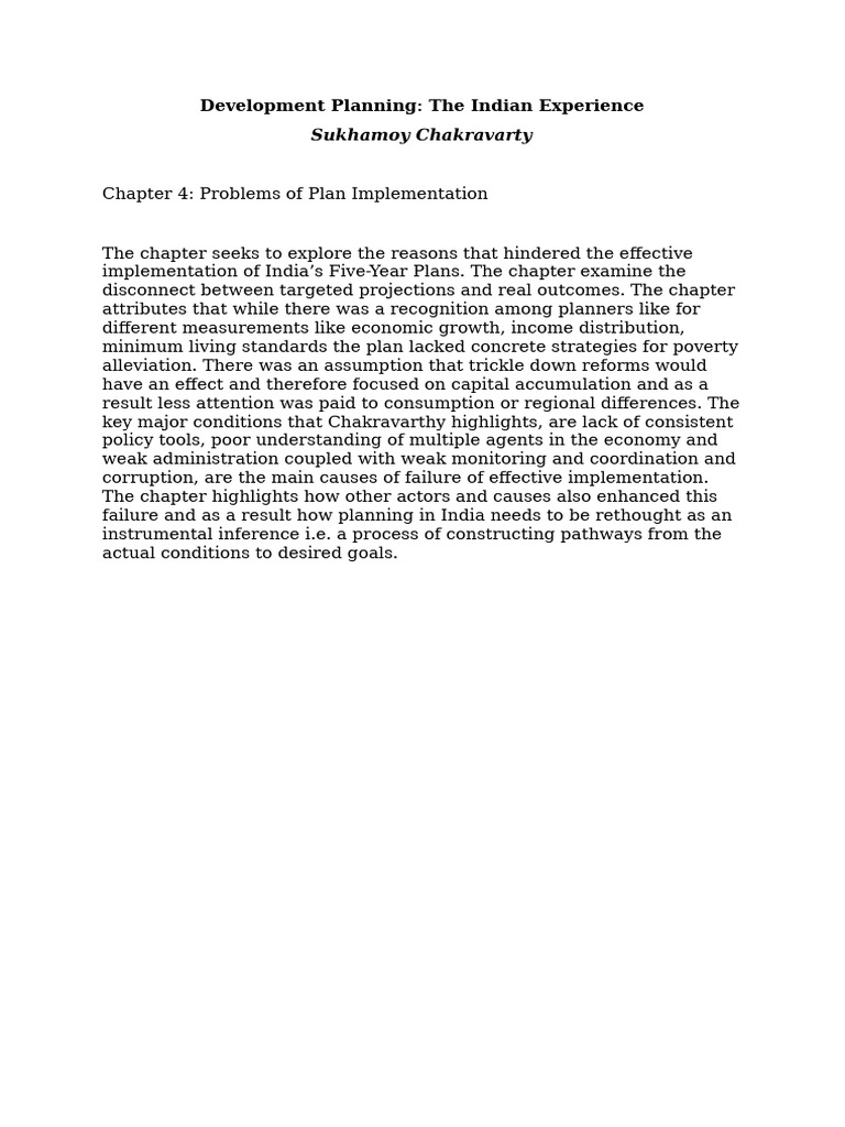 Development Planning | PDF