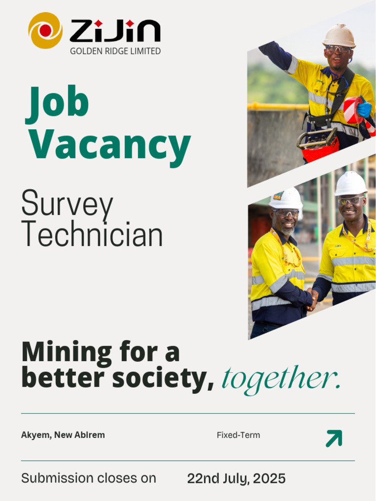 Job Vacancy - Survey Technician | PDF | Surveying