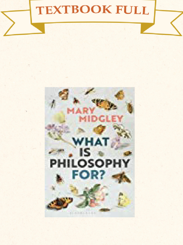 What Is Philosophy For Mary Midgley Download | PDF | Science | Thought