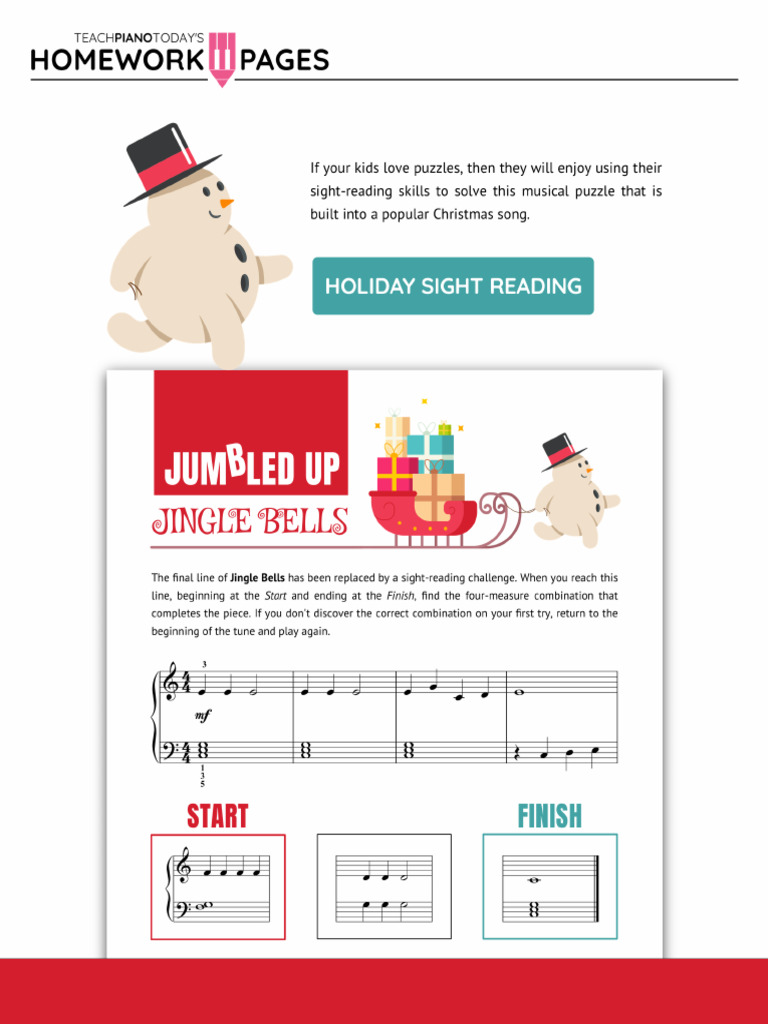58 Jumbled Up Jingle Bells | PDF