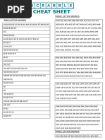 3BLD Letter Pair Memo Scheme | PDF