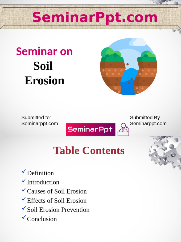 Dheena Soil Erosion | PDF | Erosion | Soil