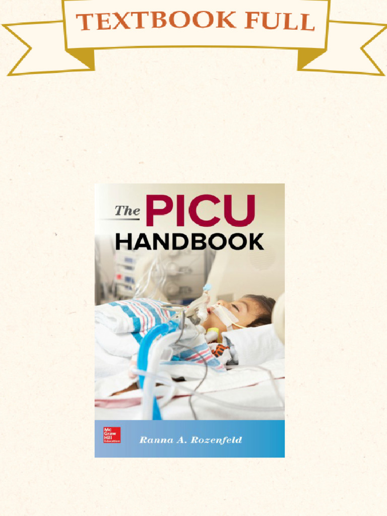 The PICU Handbook Ranna A. Rozenfeld PDF Download | PDF