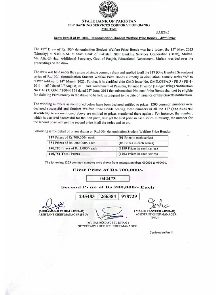 42 Rs.100 PB List | PDF