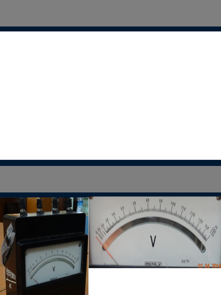 Measuring Instruments (Intro To EEE) | PDF | Electricity | Quantity