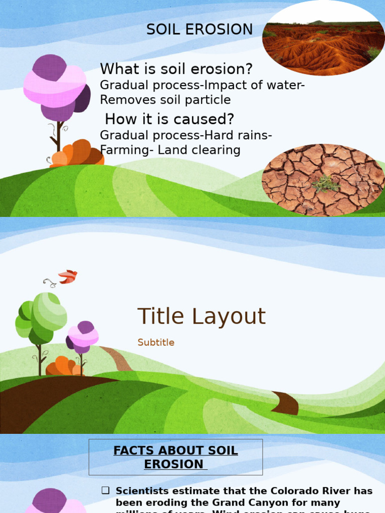 Geography - Soil Erosion | PDF