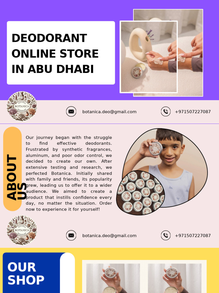 Deodorant Online Store in Abu Dhabi | PDF