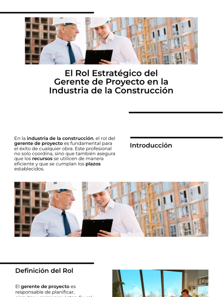 03-El Rol Estrategico Del Gerente Del Proyecto | PDF