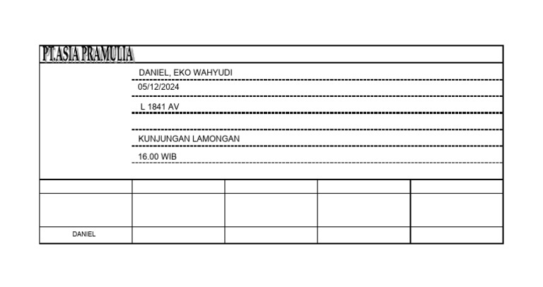 Formulir Surat Ijin Keluar 05122024 | PDF