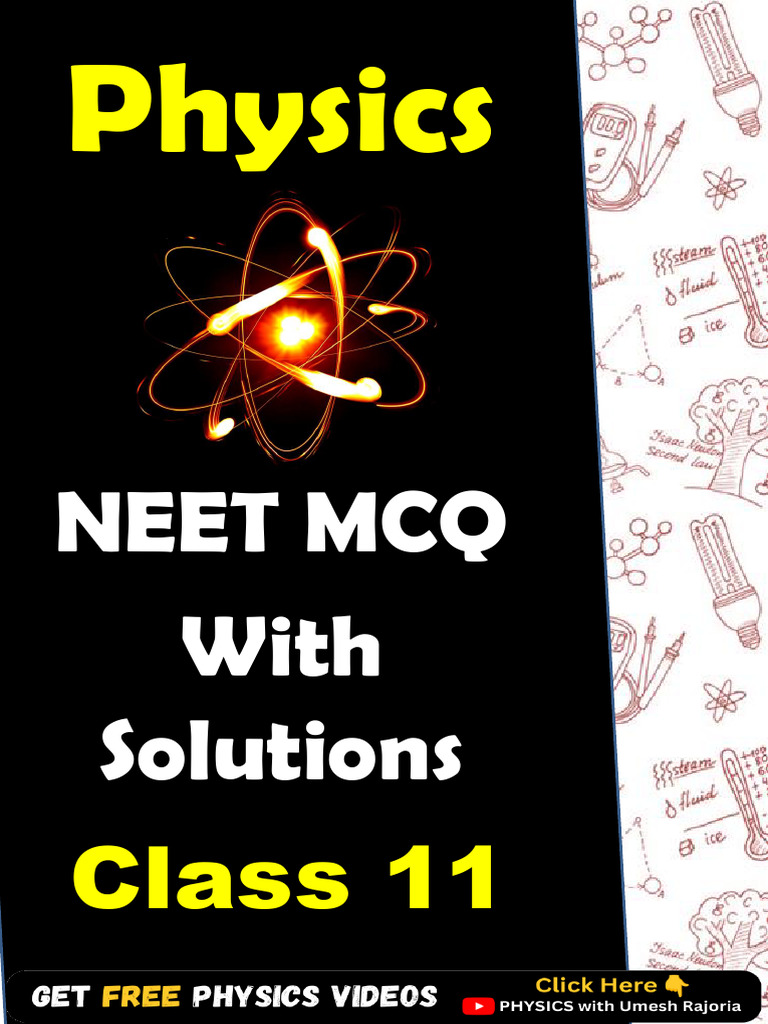 NEET Class 11 Physics MCQs with Solutions | PDF | Force | Significant ...