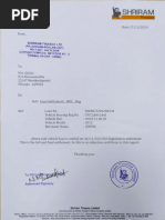 Bajaj Finance NOC Certificate Download | PDF