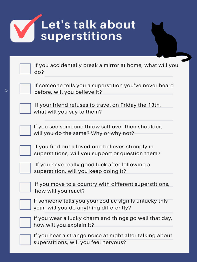 Let's Talk About Superstitions! | PDF
