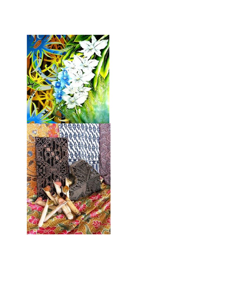 Gambar Dan Maklumat Tokoh Batik | PDF