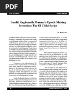 Ol Chiki Script | PDF