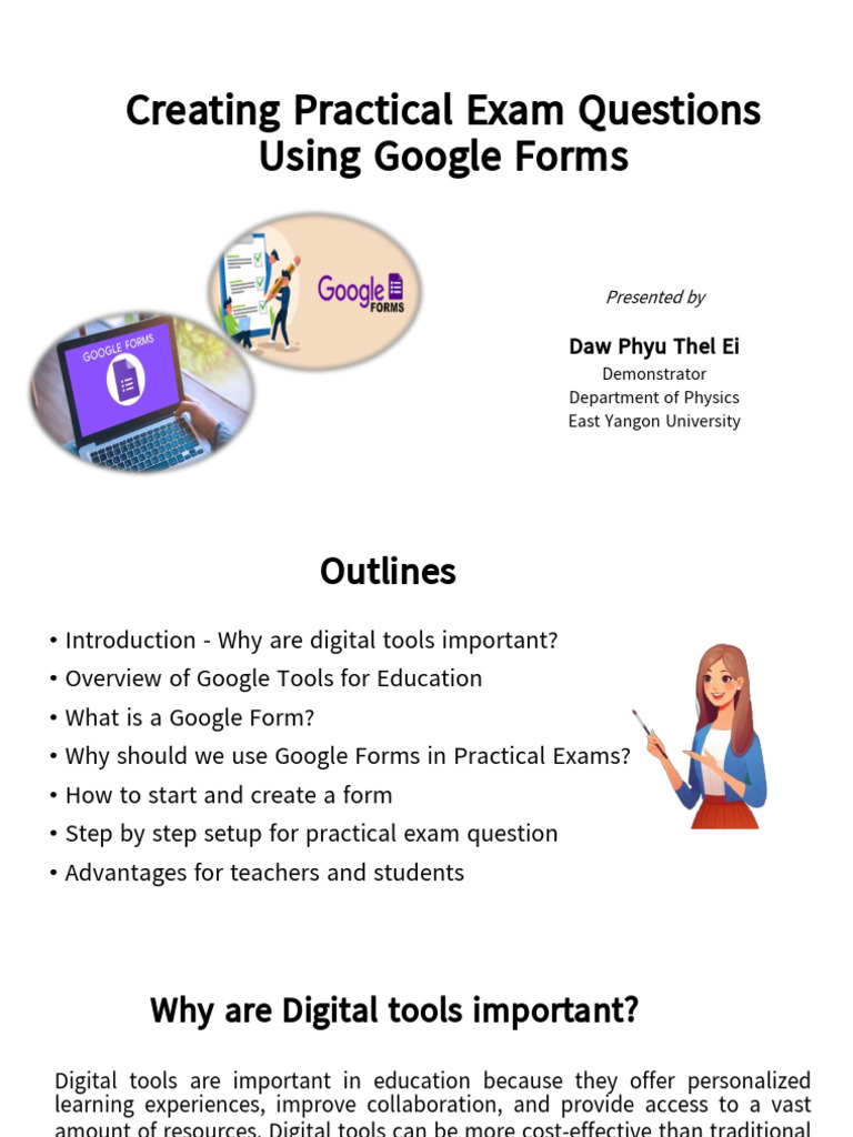 Google Forms for Practical Exams | PDF | Teaching Method | Human ...
