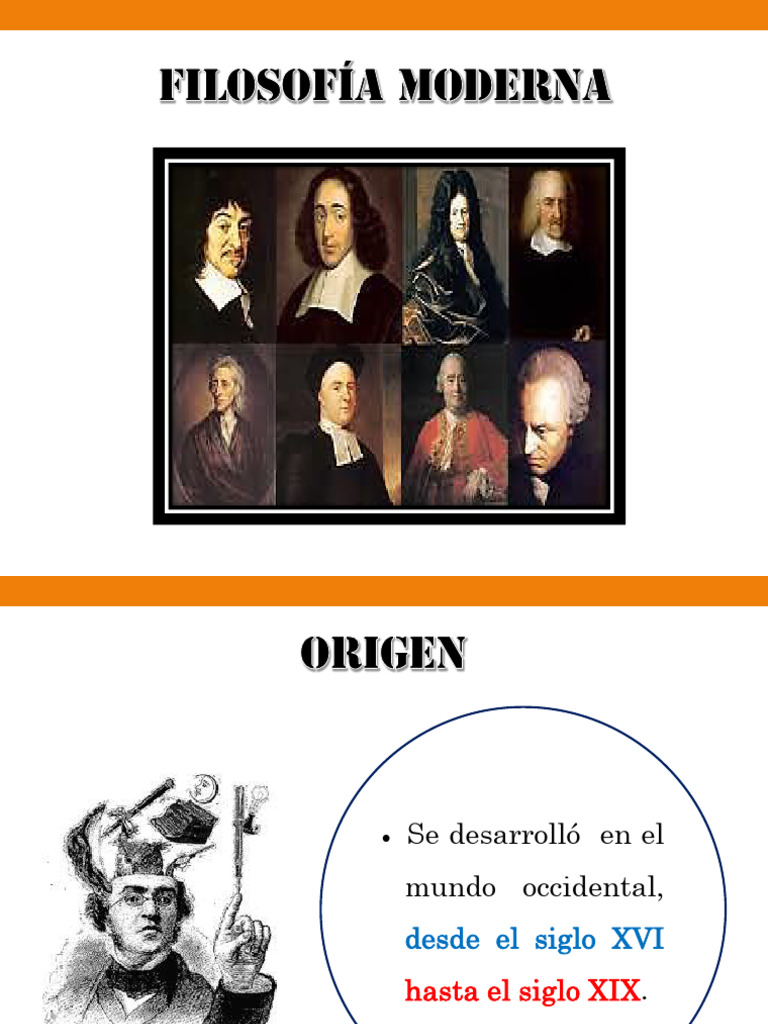 Filosofía Moderna: Corrientes y Pensadores | PDF | Empirismo | René ...