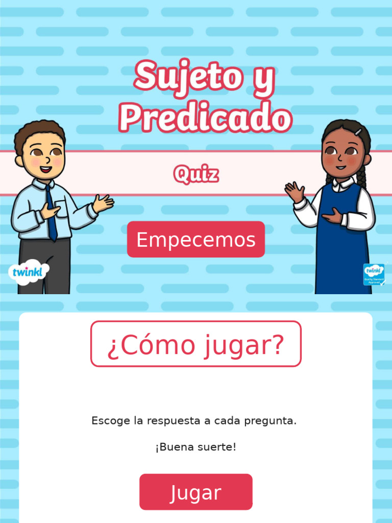 Sa L 1729391489 Power Point Interactivo Sujeto y Predicado Ver 2 | PDF