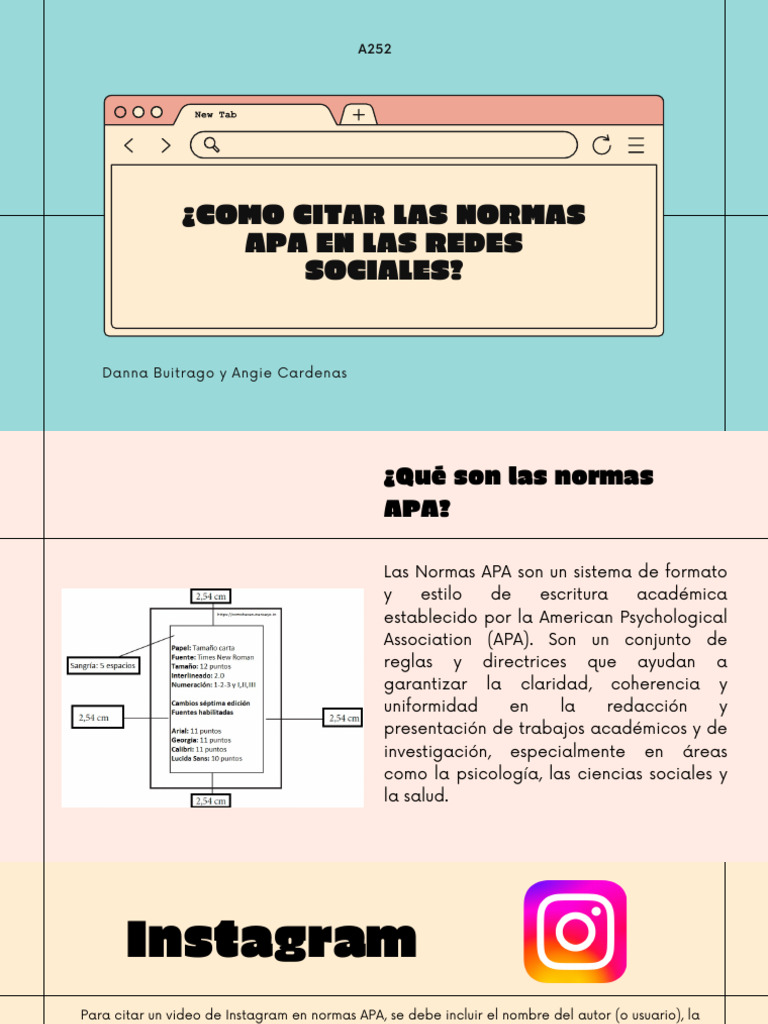 Citas APA para Redes Sociales | PDF | Estilo apa | Facebook