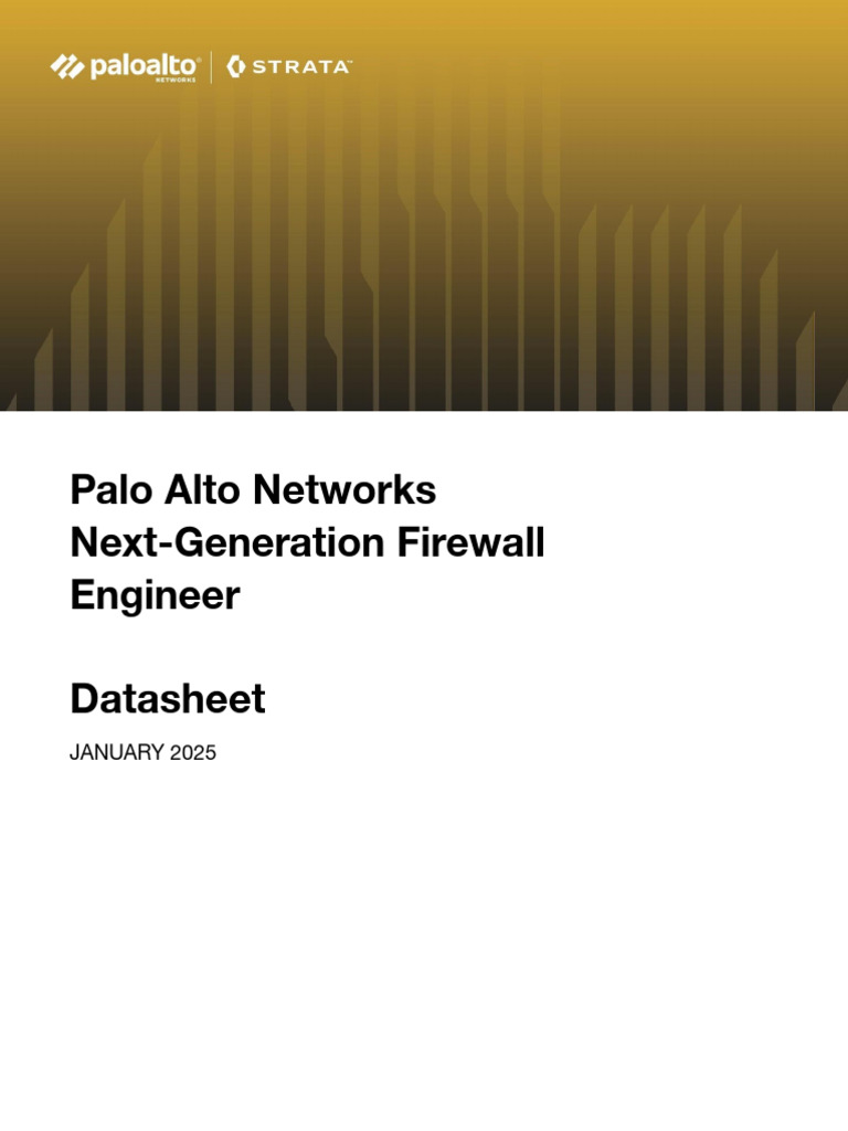 NGFW Engineer Datasheet | PDF | Computing | Computer Networking