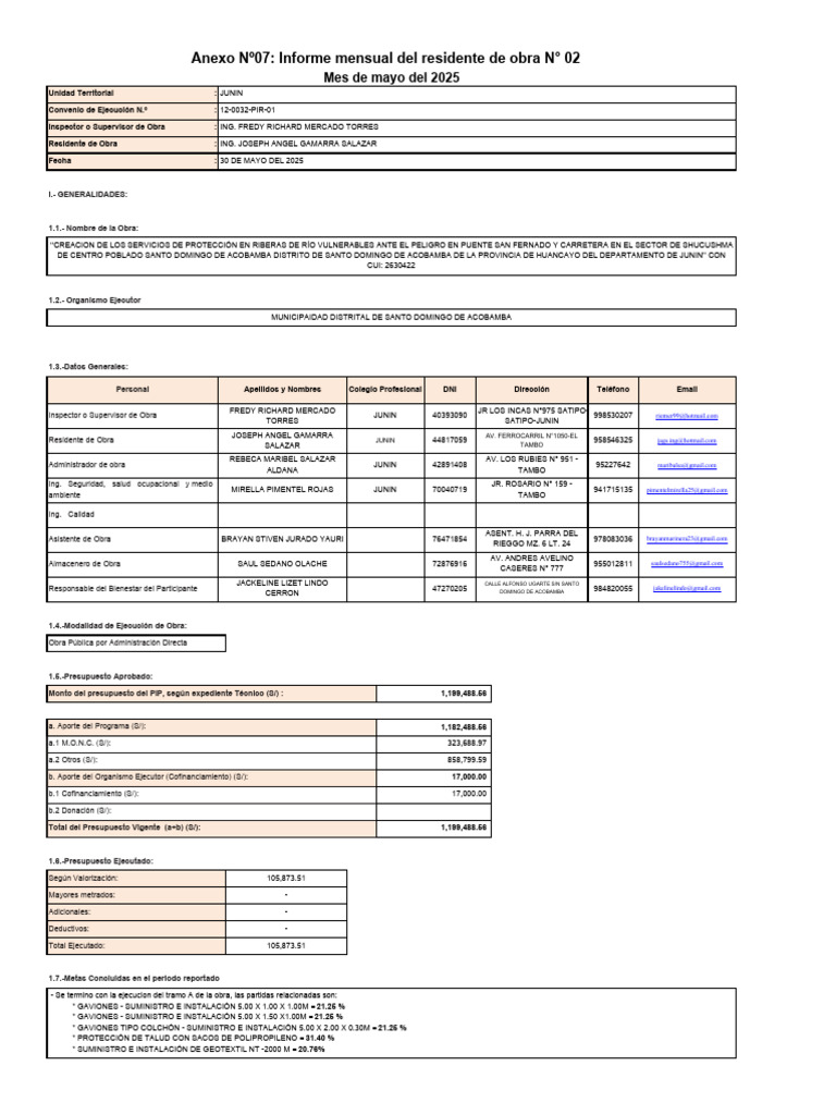 Valorizacion #02 - A07 | PDF