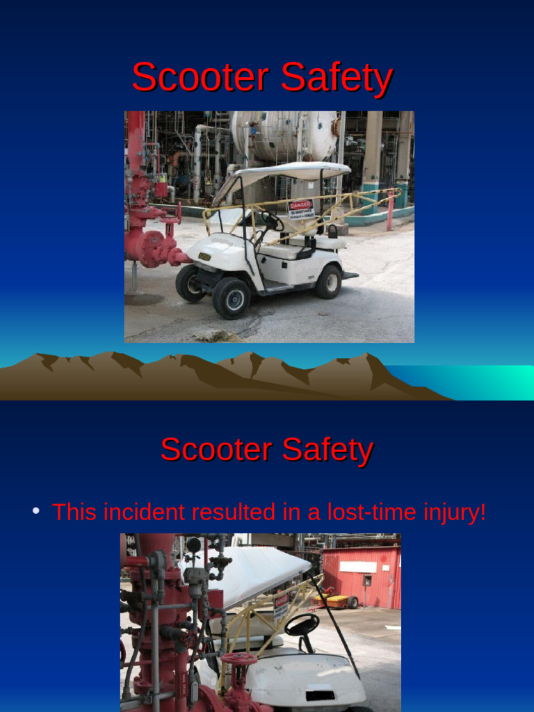 Scooter Safety | PDF