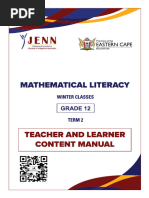 Mathematical Literacy Maps-Plans | PDF | Map | Length