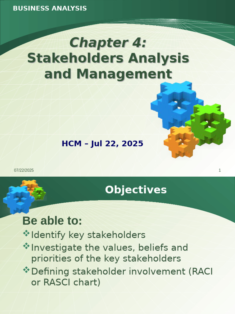 Stakeholder Analysis and Management Guide | PDF | Business