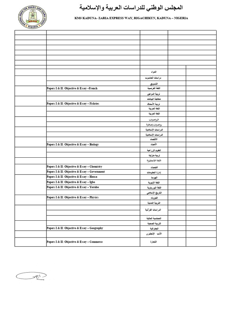 2025 Time Table 14-15 - 104804-1 | PDF