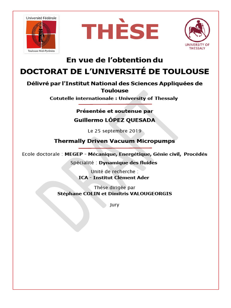 2019 Guillermo Lopez Quesada Thesis v6 | PDF | Thermocouple | Pressure ...