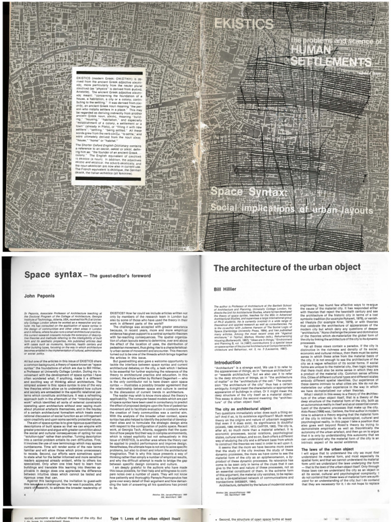 Understanding Ekistics and Its Origins | PDF | Theory | Noun