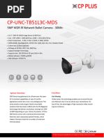 4MP Dual Light Bullet Camera Overview | PDF | Camera Lens | Camera
