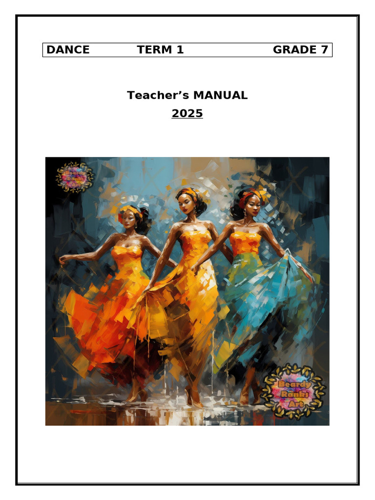 Grade 7 Dance Curriculum Manual | PDF | Foot | Dances