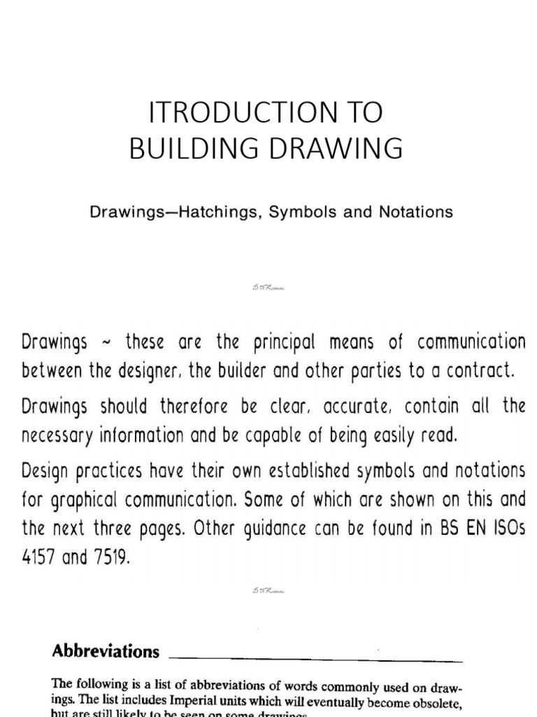 Building Drawing | PDF