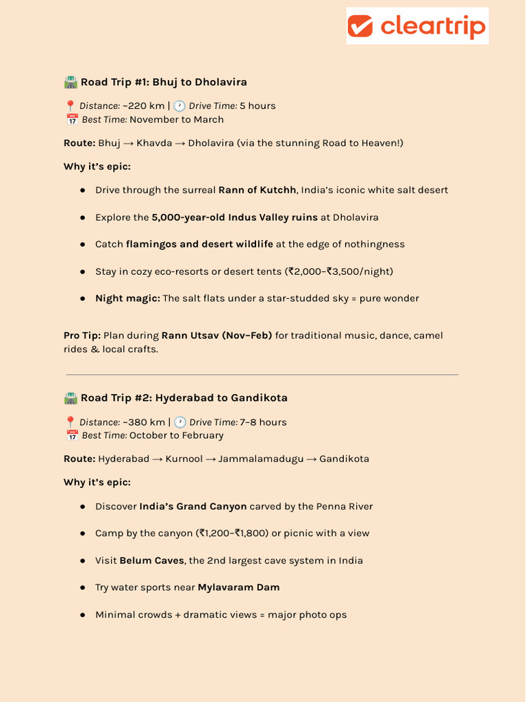 Road Trip | PDF
