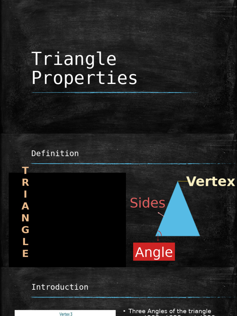 Triangle Properties and Types Explained | PDF