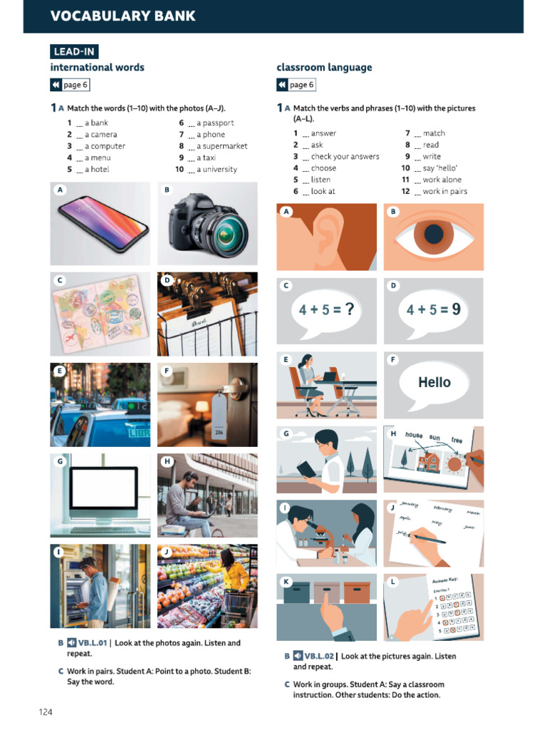 Vocabulary Bank | PDF
