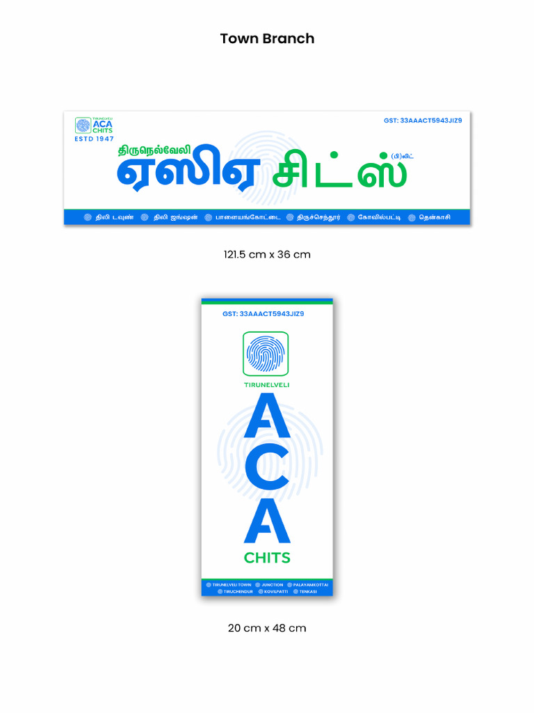 Aca Name Boards | PDF