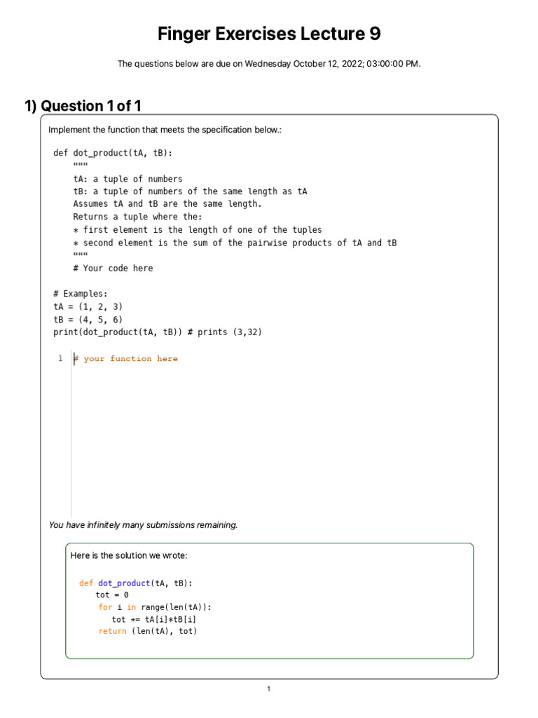 Mit6 100l f22 Ex09 Sol | PDF