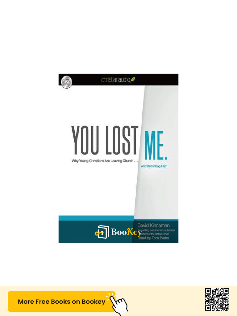 You Lost Me | PDF | Faith | Social Alienation