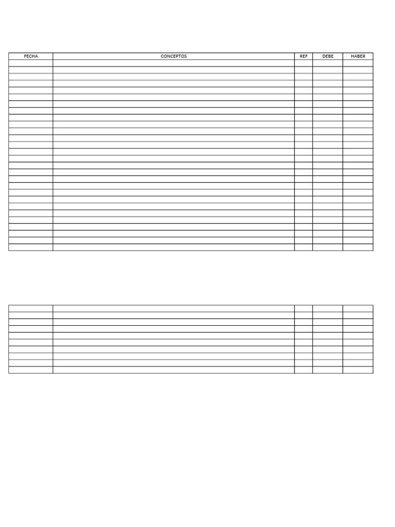 Contabilidad Formato | PDF