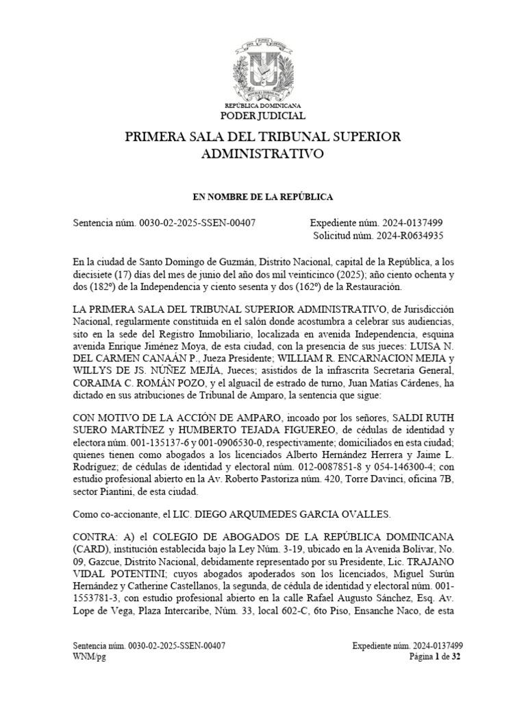 Signed 1751304906 | PDF | Sentencia (ley) | Judicaturas